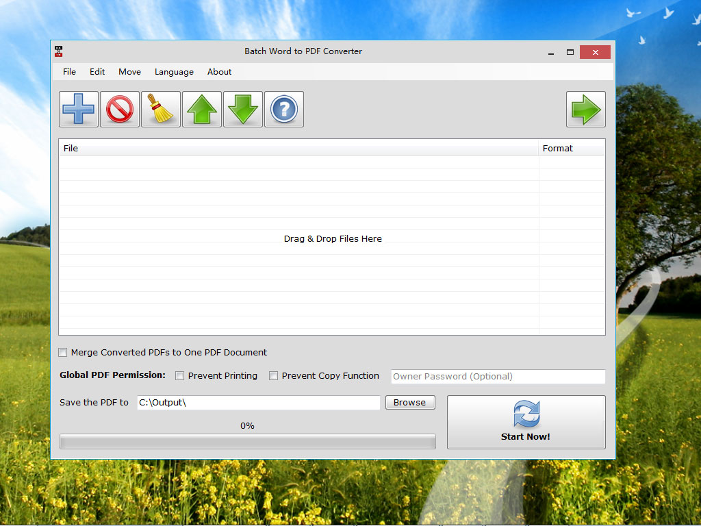 Batch Word To PDF Converter 1 7